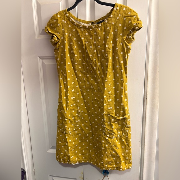 Marc Jacobs | Dresses | Marc Jacobs Mustard Polka Dot Dress | Poshmark
